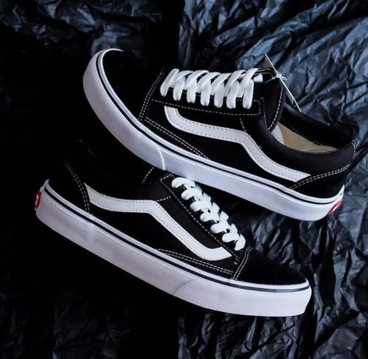 Promo Sepatu Vans01 Old Skool Low Pro Skate / Sepatu Kets Casual ...