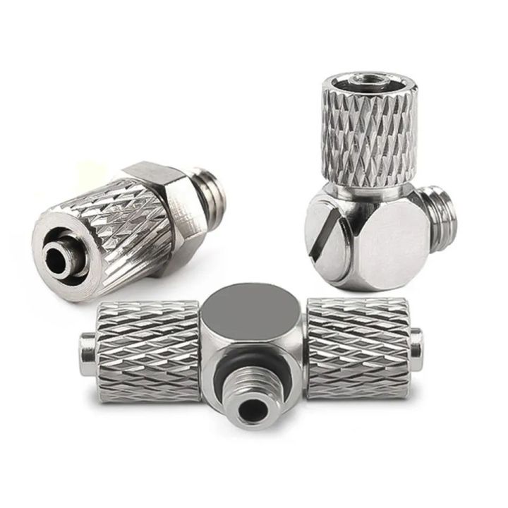 Fitting Mini connector Male Thread Mini Pneumatic Pipe Connector Screw ...