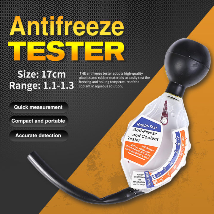Antifreeze Coolant Tester Hydrometer Tester Automotive Antifreeze ...