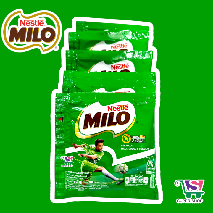 Nestle Milo Activ Go Sachet 22 Gram (Isi 10 Pcs) | Lazada Indonesia