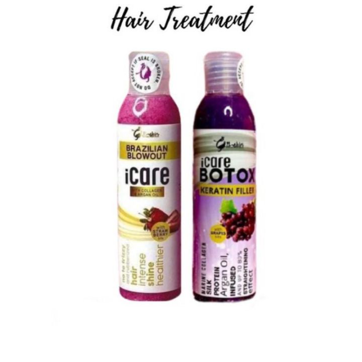 Original ICARE BRAZILIAN BLOWOUT AND ICARE BOTOX KERATIN FILLER （1pcs only） | Lazada PH