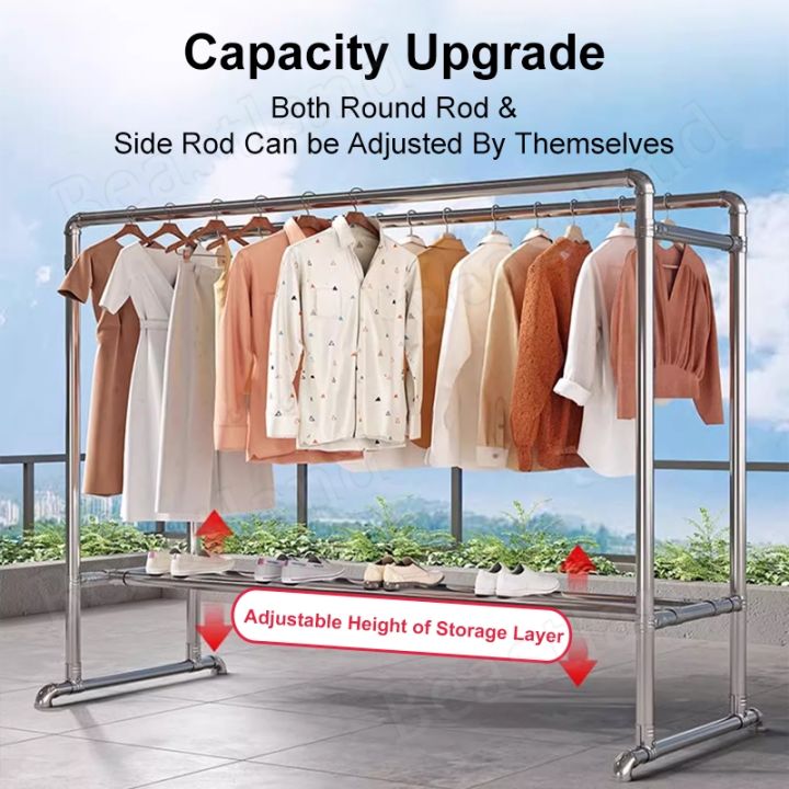BEASTLAND 200CM Clothes Drying Rack Sampayan ng damit Heavy Duty ...