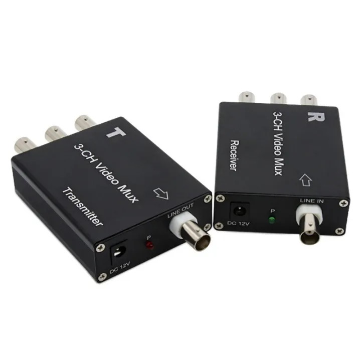 3-Way Video Multiplexer, Analog Surveillance Signal One-To-Three ...