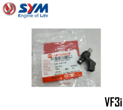 (100% ORIGINAL) SYM VF3i INJECTOR ASSY FUEL INJECTOR ASSY COMP VF3-i ...