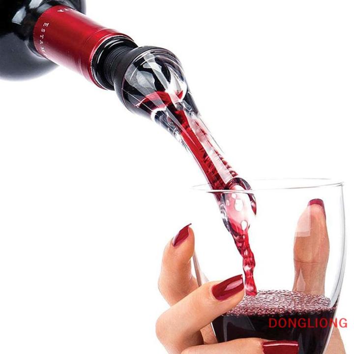 DONGLIONG Wine Aerating Pourer Spout Decanter Magic Wine Decanter Wine ...