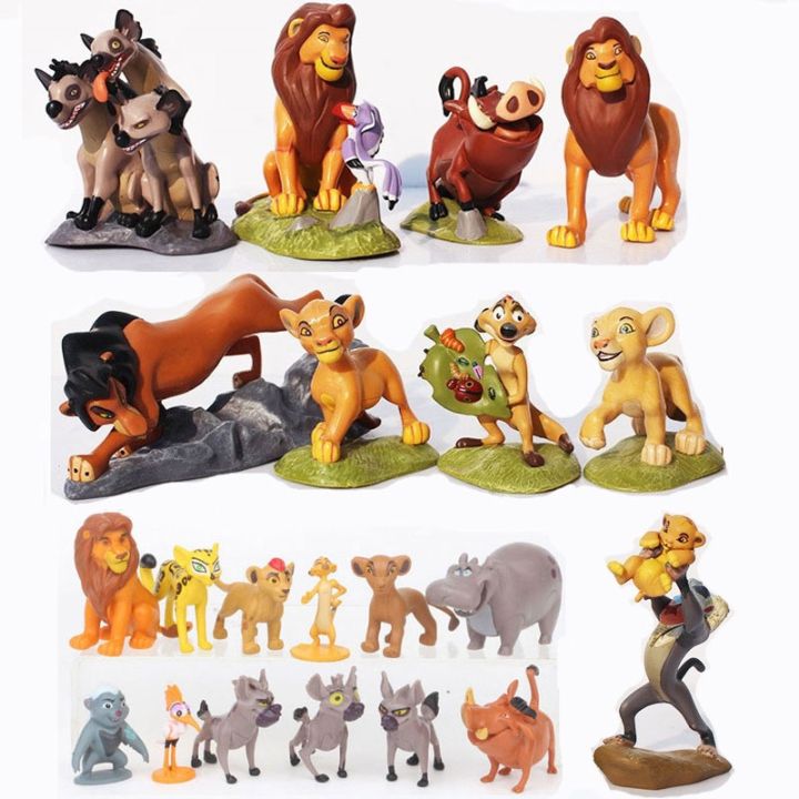 [Children doll] 9-12pcs Cartoon The Lion Guard PVC Action Figures Bunga ...