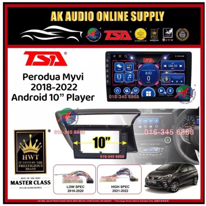 [ MTK 2+32GB ] TSA Perodua Myvi 2018 - 2022 Android 10'' inch Car ...