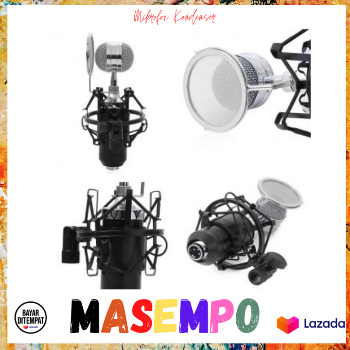 [BISA COD] Mikrofon Kondenser Kondensor studio / Mik Kondensor studio ...