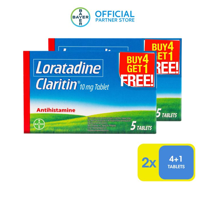CLARITIN® Loratadine 10mg Tablet for allergy relief from over 200 ...