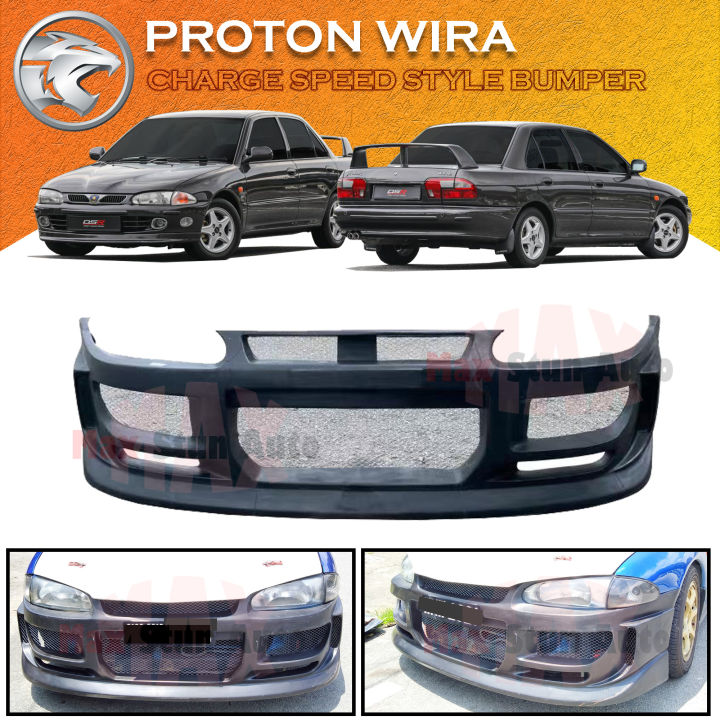 PROTON WIRA / SATRIA CHARGE SPEED FRONT BUMPER (CHARGE SPEED) BUMPER ...