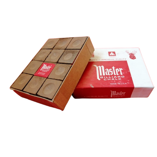 Master Billiard Premium Quality Brown Chalk, 1 Dozen (1 Count) | Lazada PH