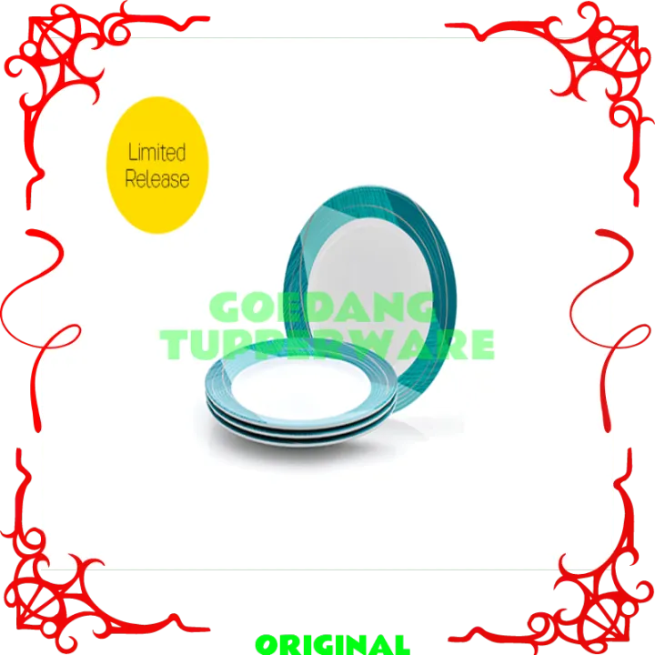 Piring Set Tupperware-Wadah Saji Makanan-Piring Melamine | Lazada Indonesia