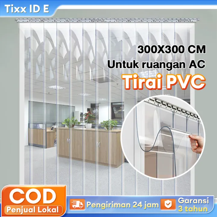 Tirai pvc curtain Tirai outdoor pvc 200*150cm/300*300cm Tirai pvc ...