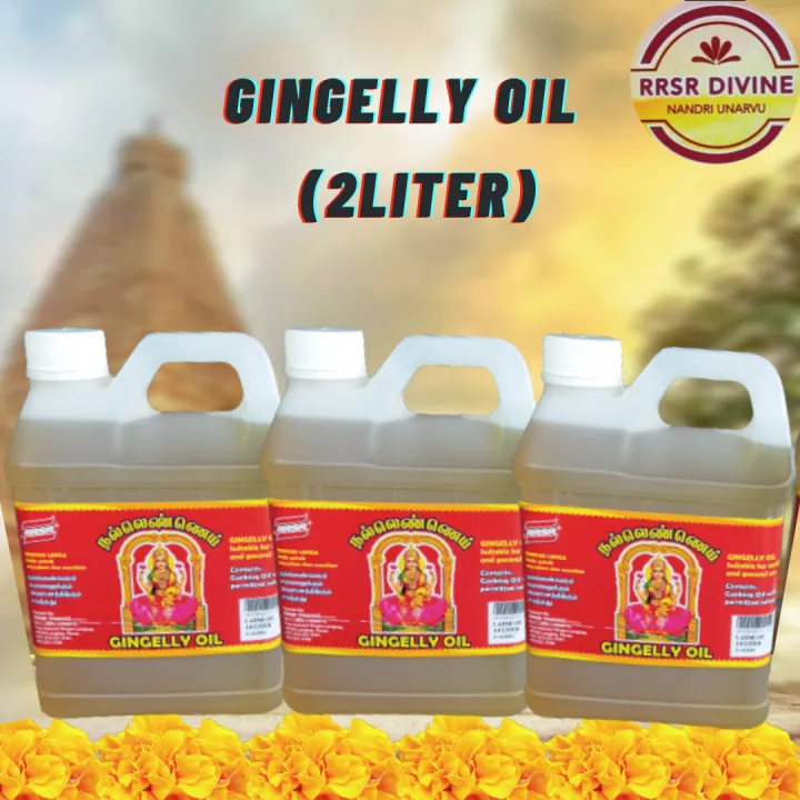 RRSR MIX GINGELLY OIL /MINYAK LENGA CAMPURAN /NALLENNAI ( 2.0L , 150ML ...