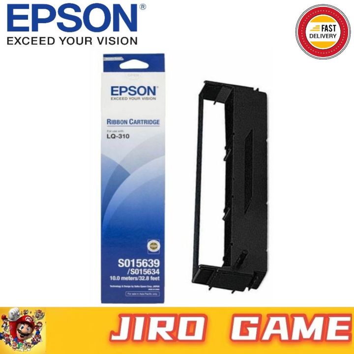 Epson LQ310 | LQ-310 Ribbon (EPS SO15639)(Original)(NEW) | Lazada
