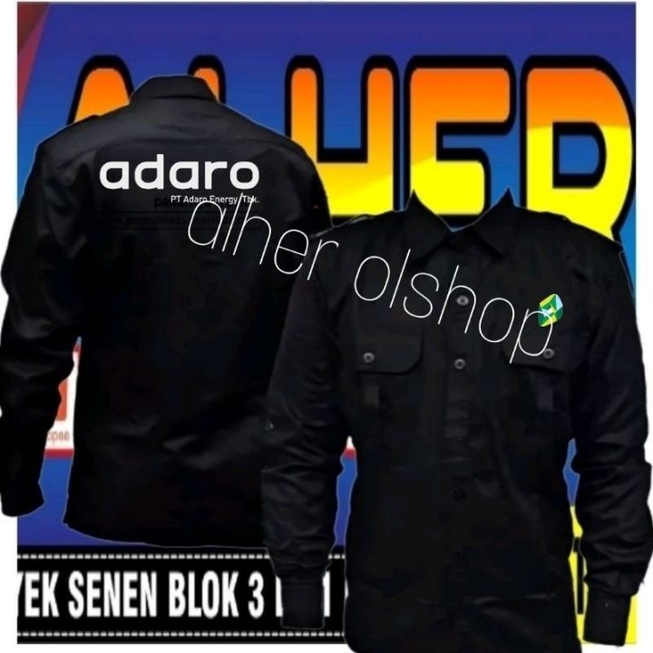 kemeja PT Adaro baju PT ada seragam PT Adaro Pdh PT Adaro kemeja kerja ...