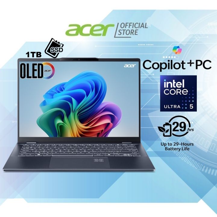 [AI PC] [LATEST Copilot+ PC] [Intel Core Ultra 5 Processor 226V] Acer ...