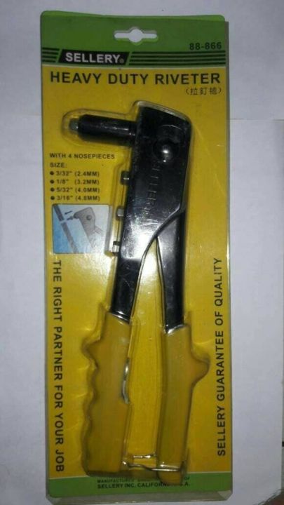HEAVY DUTY Tang Rifet Riveter Rivet Sellery 88 866 skls lobster tekiro ...