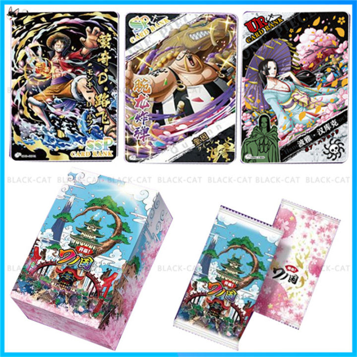 1box-O-ne Piec-e Card Luffy Bronzing Cards Rare Cards Anime Character ...