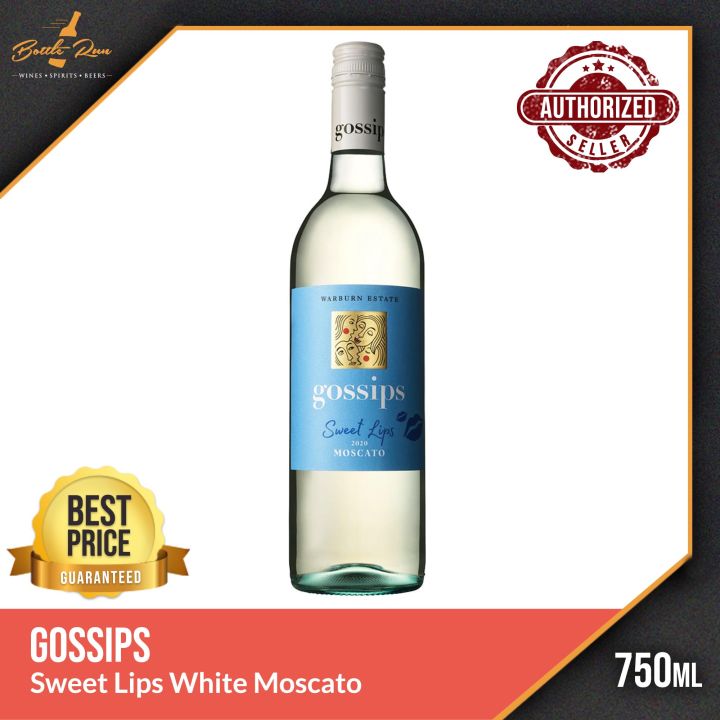 Gossips Sweet Lips White Moscato Wine 750ml | Lazada PH