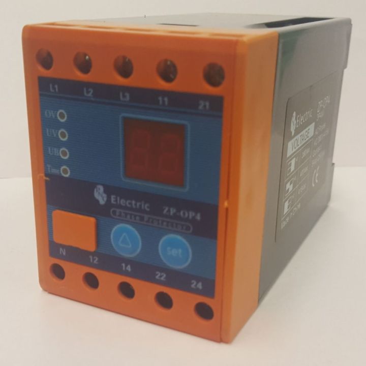 Digital Phase Protector ดิจิตอลเฟสโปรเทคเตอร์ รุ่น ZP-OP4 อุปกรณ์ ...