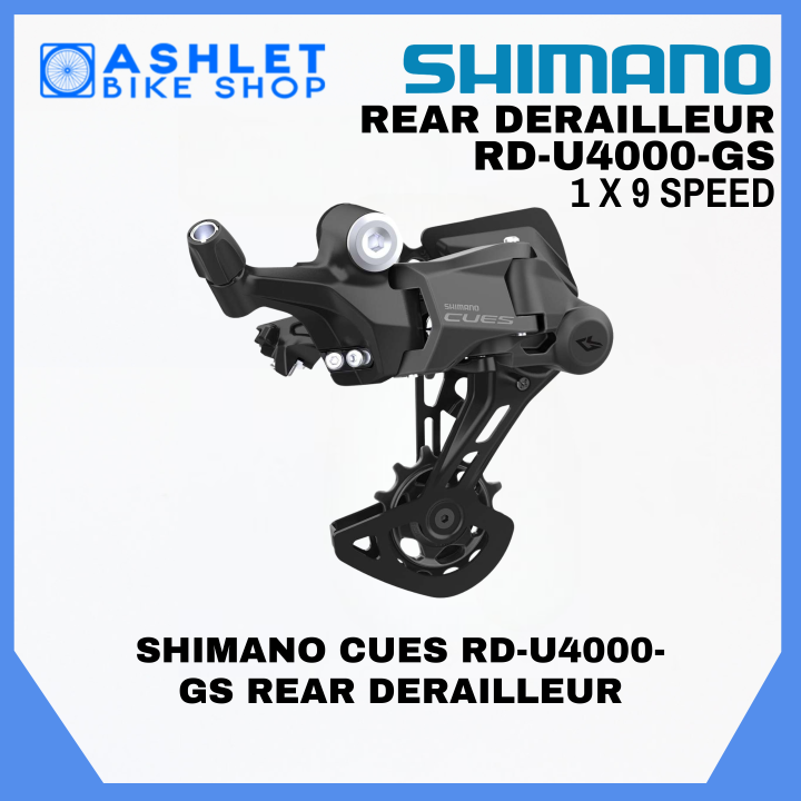 ORIGINAL SHIMANO CUES RD-U4000-GS 1 x 9 Speed Rear Derailleur - ASHLET BIKE SHOP | Lazada PH