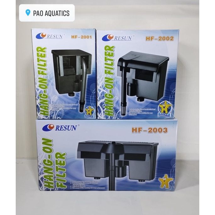 Resun hang on filter Hf 2001 Hf 2002 Hf 2003 | Lazada PH
