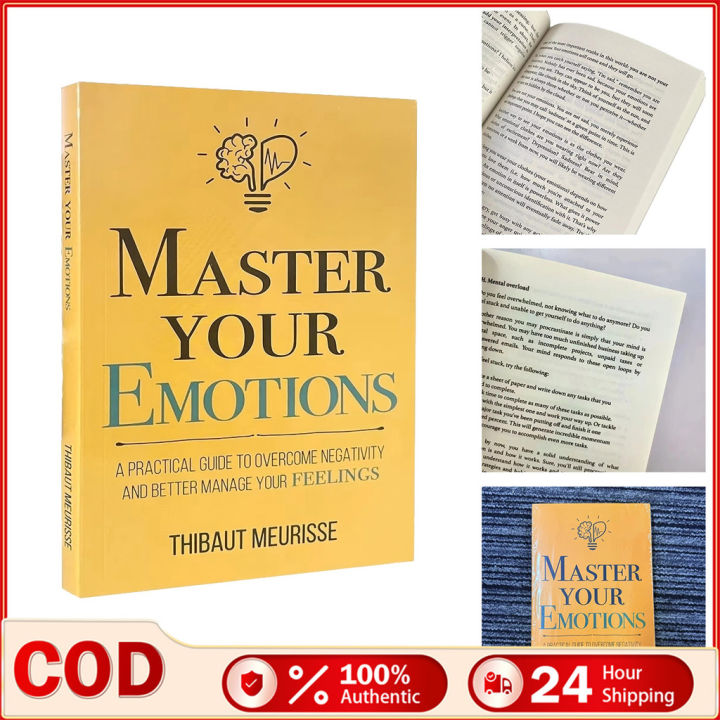 Master Your Emotions English Version book by Thibaut Meurisse Help Emotional Mental Health ...