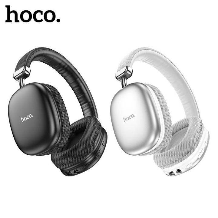HOCO W35 W35 Air หูฟังบลูทูธ อัพเกรดใหม่ รองรับ BT5.3 / Aux 3.5mm / TF หูฟัง | Lazada.co.th