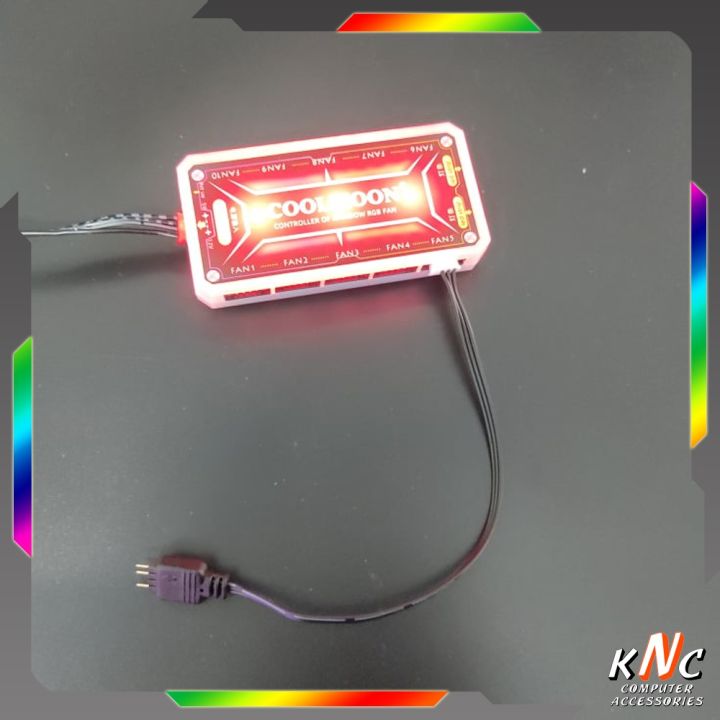 Dây Chuyển Nguồn 4 Pin Hub Coolmoon Ra Chân Cắm 5v ARGB, Dùng Cho Đồng ...