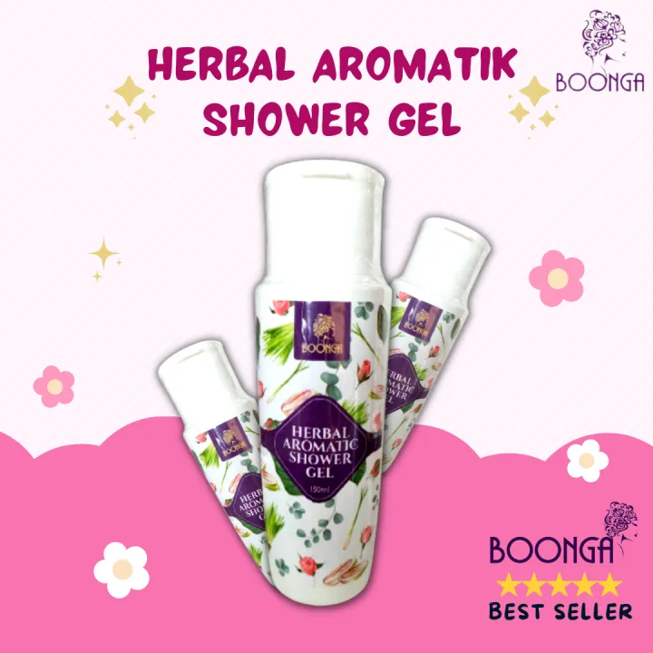 HERBAL AROMATIC SHOWER GEL | GEL MANDIAN HERBA | SABUN MANDIAN | SET ...