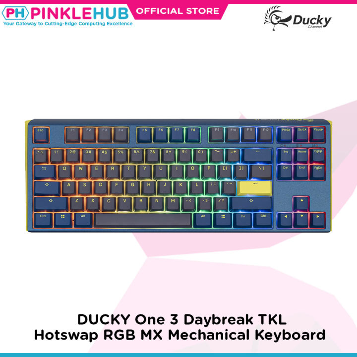 PinkleHub | DUCKY One 3 Daybreak TKL Hotswap RGB MX Mechanical Keyboard ...