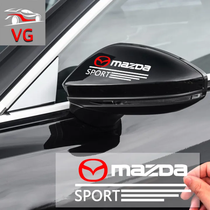 2pcs Car Original Car Logo Decoration Sticker Suitable for Mazda 2 3 6 ...