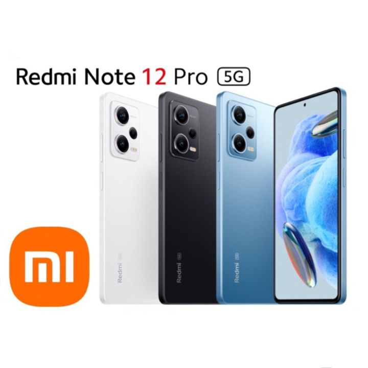 Xiaomi Redmi Note 12Pro 5G Ram 8/256 สินค้ามือ 1 เครื่องศูนย์ไทย ประกัน ...