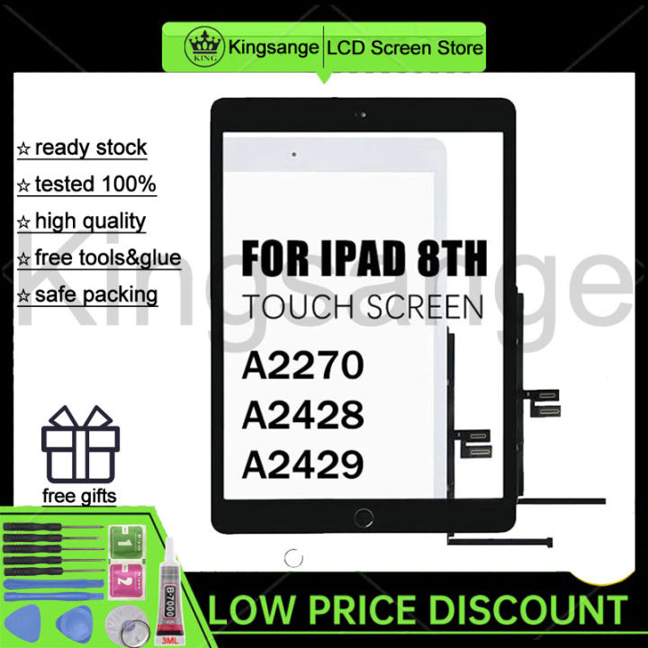 Kingsange Original 10.2” Touch Screen For iPad 8 8th Gen 2020 A2270 ...