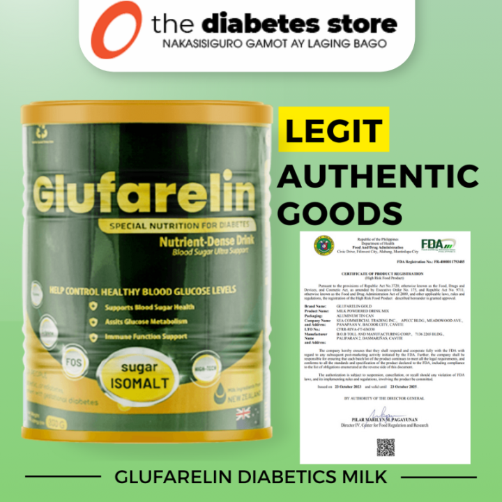 [ LEGIT] AUTHENTIC GOODS Glufarelin Gold Milk for lowering blood sugar ...