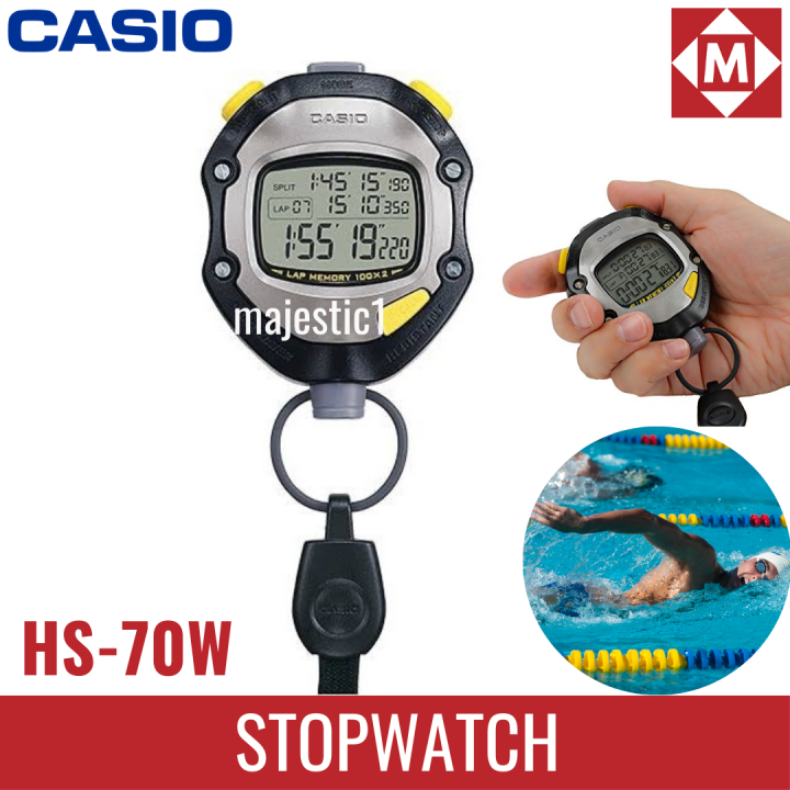 CASIO Original Stopwatch HS-70W | Lazada PH