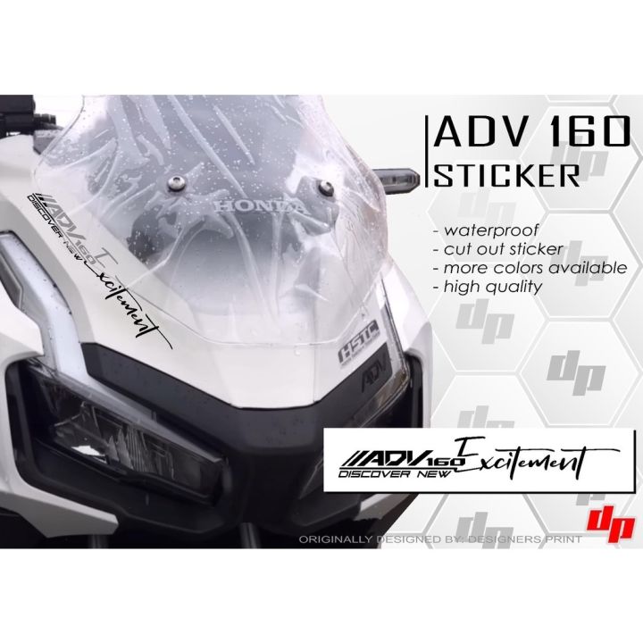 【espesyal na】 ADV 160 Sticker - ADV 160 Decals Waterproof Cut out High ...