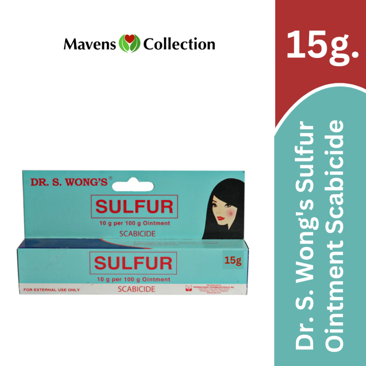 Dr. S. Wong's 15g Sulfur Ointment Scabicide | Lazada PH