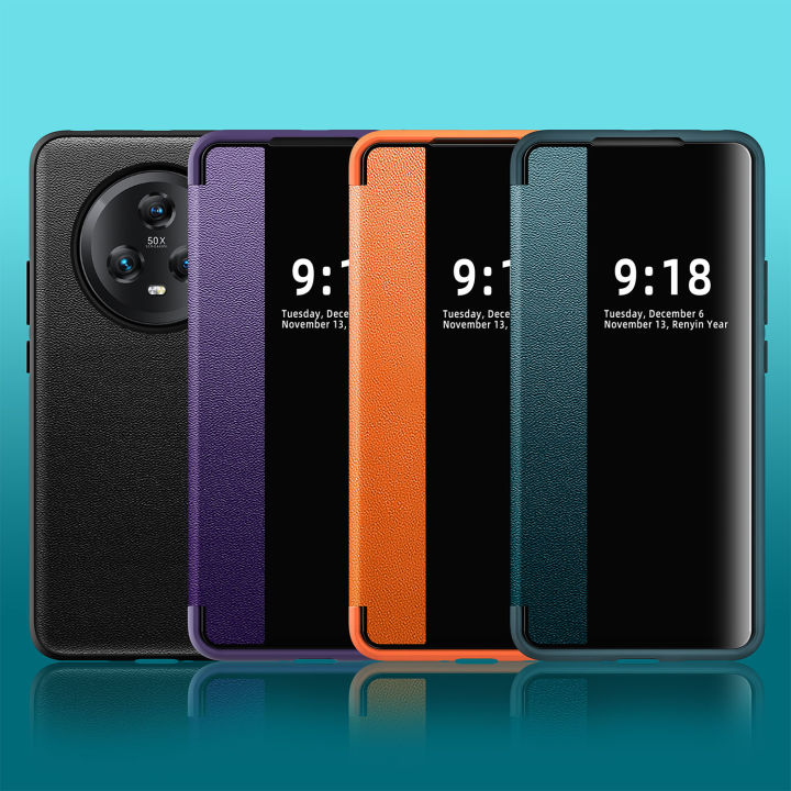 WindCase for Honor Magic 5 / Magic 5 Pro Case Classic Business Flip ...