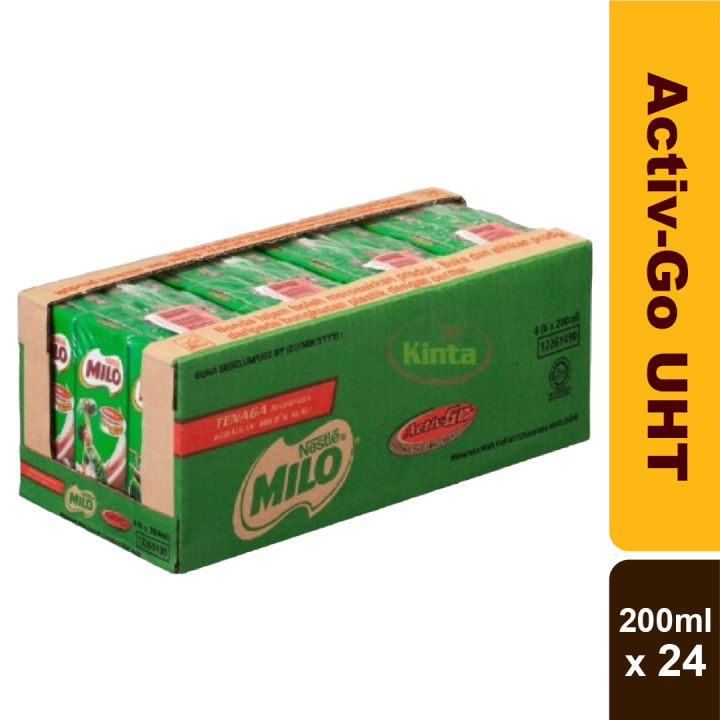 Nestle Milo Activ-Go UHT 200ml x 24 | Lazada