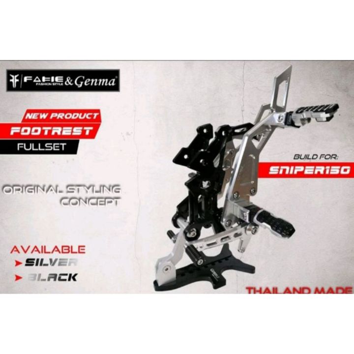GENMA FULL SHIFTER FOR SNIPER 150 SILVER | Lazada PH