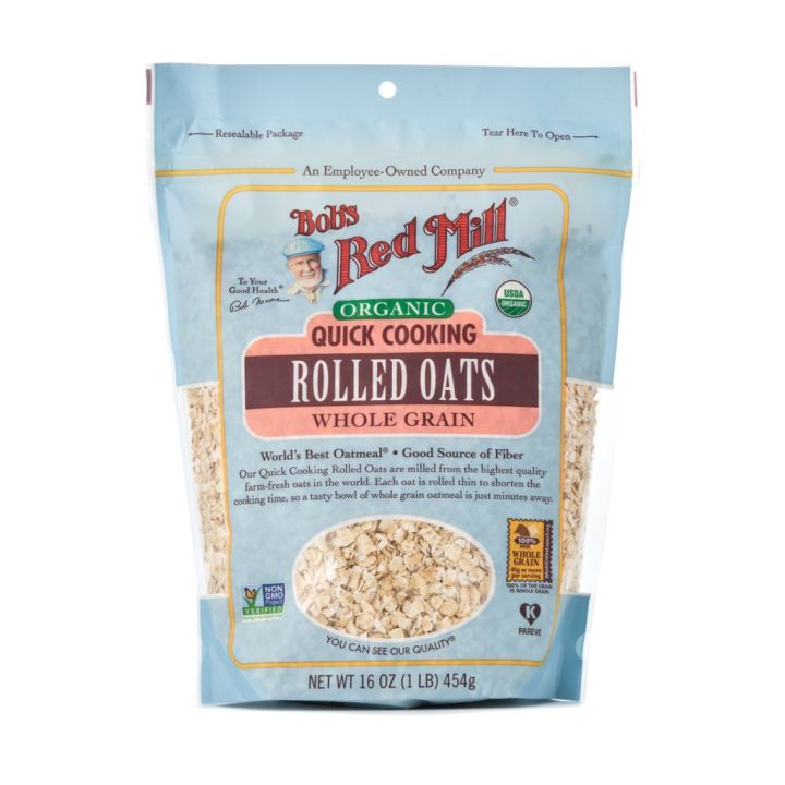 Bob's Red Mill Organic Quick Cooking Rolled Oats 454g | Lazada PH