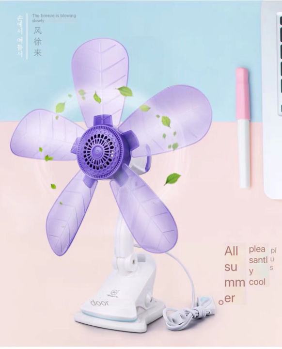Quality Portable 5 blades Clip Electric Mini Fans /CLIP/ WALL/STAND Fan ...