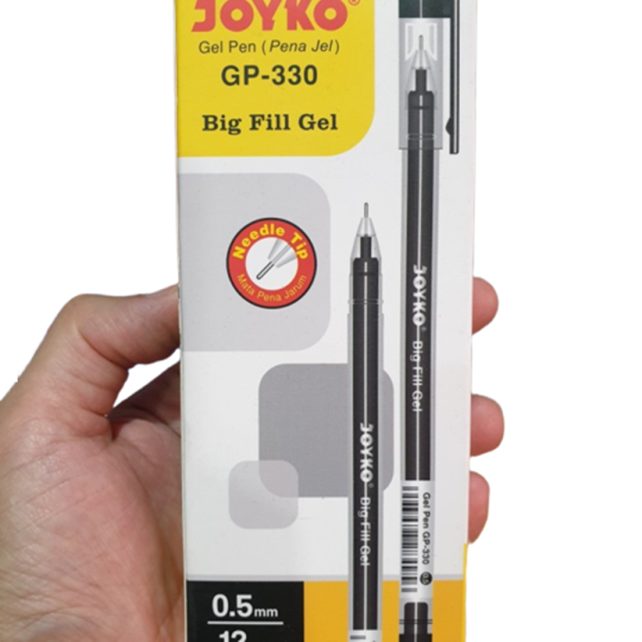 Gel Pen Joyko GP-330 0.5 / Pulpen Joyko 1 PACK 12 PCS | Lazada Indonesia