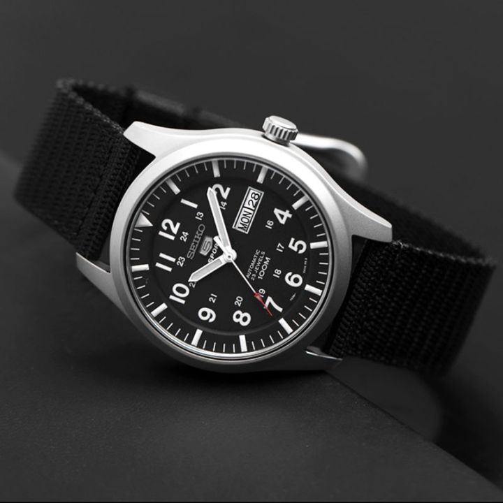 sko 5 Military Nylon Strap Men's watch quartz double calendar | Lazada