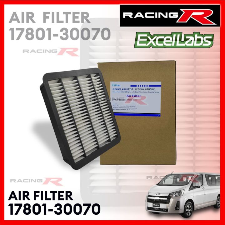 EXCELLABS Air Filter for Toyota HiAce ( 2009 - 2014 ) ( 17801 - 30070 ...
