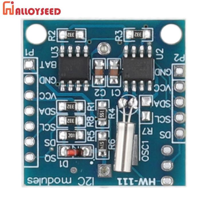 Lir2032 Battery DS1307 AT24C32 RTC Board I2C Real Time Clock Module Memory Board High Precision ...