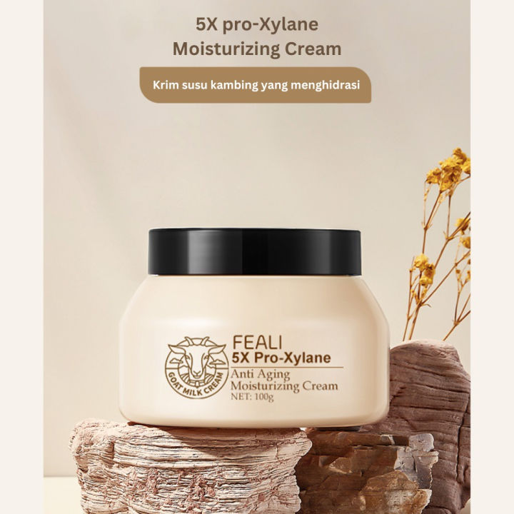 FEALI 5X Pro-Xylane Goat Milk Anti-Aging and Moisturizing Cream ...