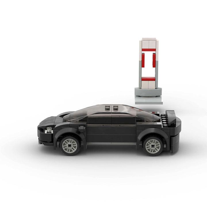 MOC Tesla Model S Cars Building Blocks Toys For Kids Boys And Girls ...